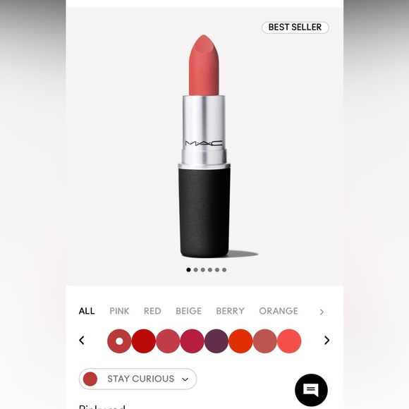 MAC Cosmetics | Makeup | Nib Mac Powder Kiss Lipstick Stay Curious ...